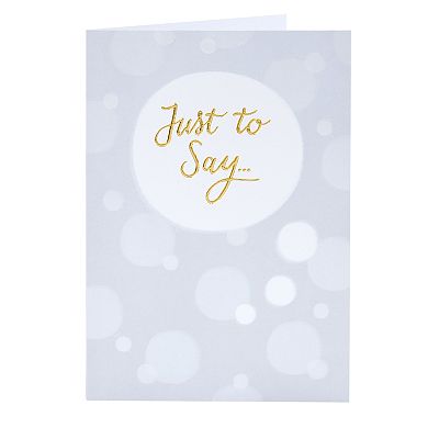 cardfactory Just to Say Greeting Card