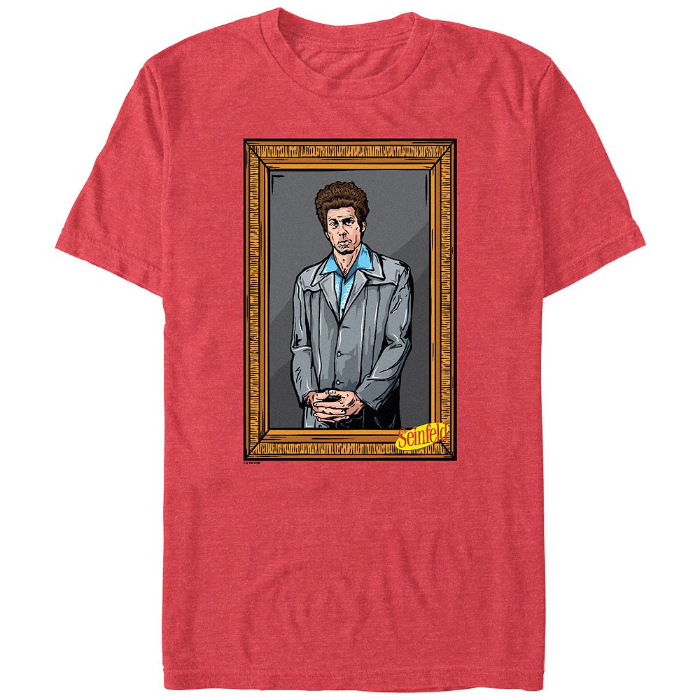 Big & Tall Seinfeld Kramer Portrait Graphic Tee