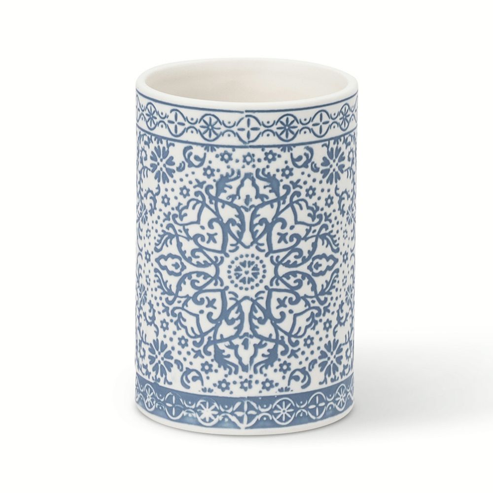 MAISON DE BASE Ceramic Delf Print Tumbler