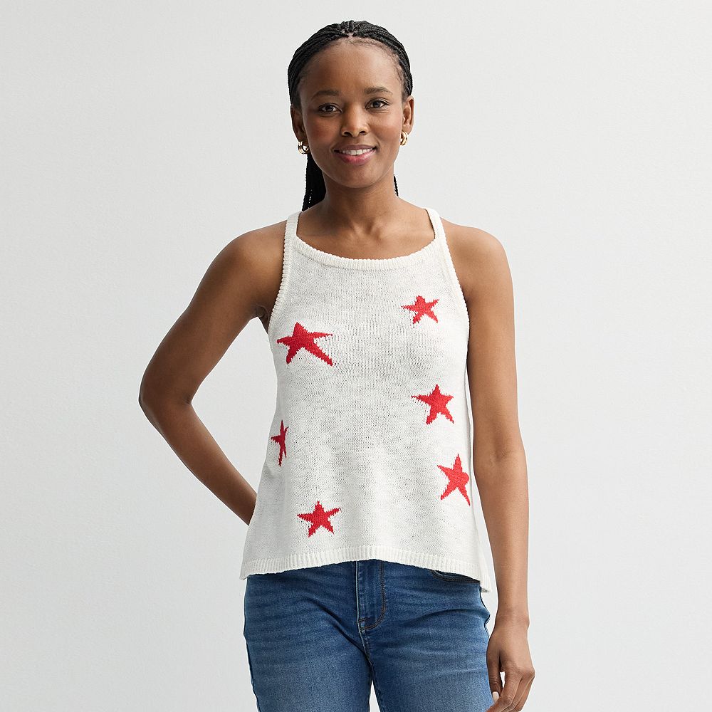 Women's Freshman 1996 Americana Star Tank Top