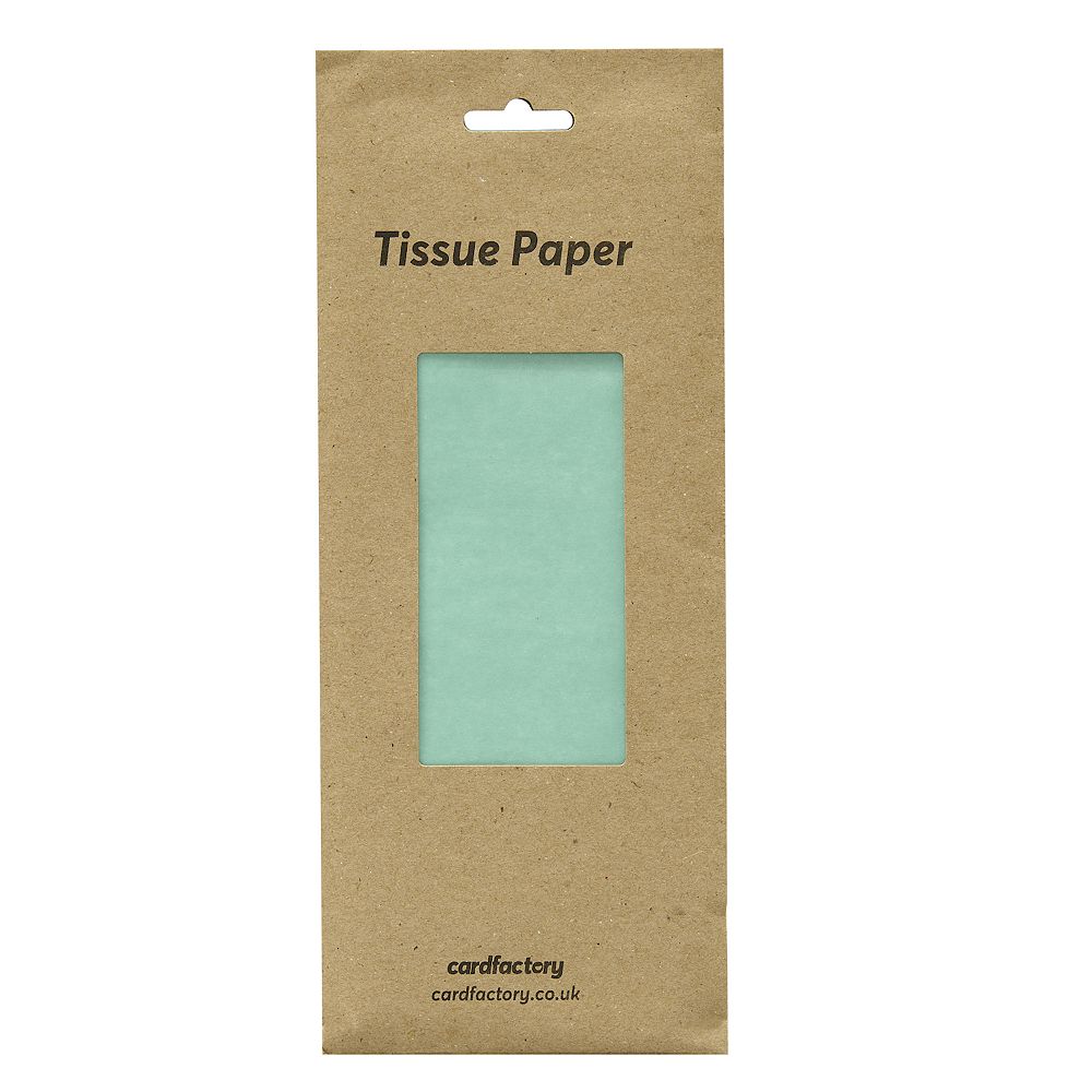 Card Factory Mint Tissue Paper - 7 Sheets