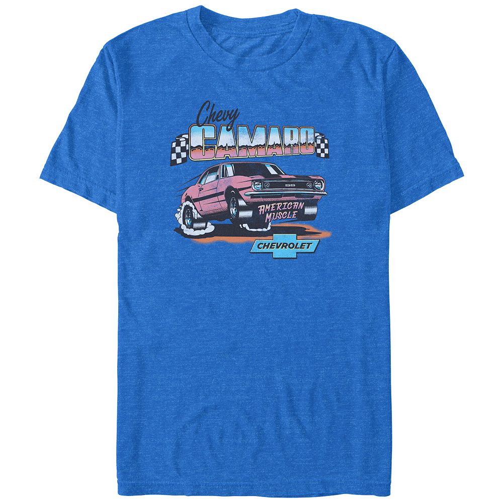 Big & Tall Chevy Camaro American Muscle Graphic Tee