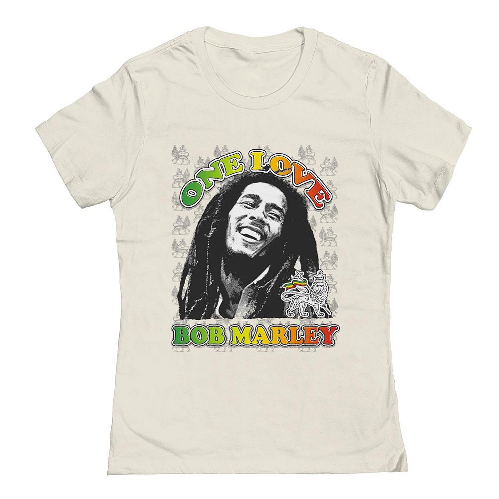 Junior's Bob Marley One Love Texture Graphic Tee
