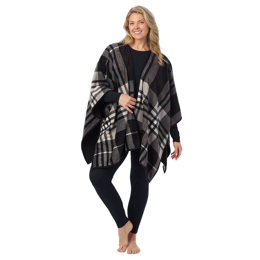Plus Size Cuddl Duds® Cozy Plush Reversible Wrap