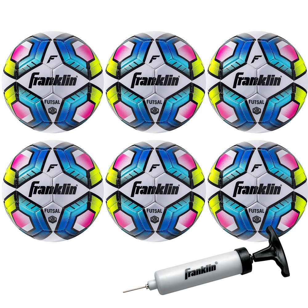 Franklin Sports Official Size 4 Futsal Ball - 6 Pack