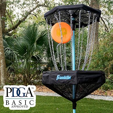 Franklin Sports PDGA Approved Elite Portable Disc Golf Target Basket Set