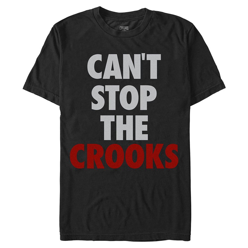 Men's Crooks And Castle Can't Stop The Crooks Graphic Tee