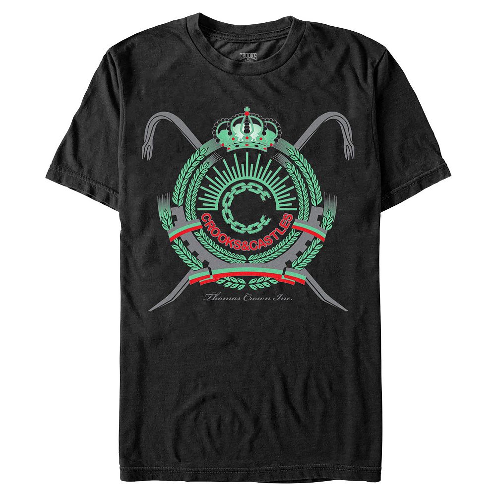 Men's Crooks And Castle Thomas Crown Inc, Graphic Tee