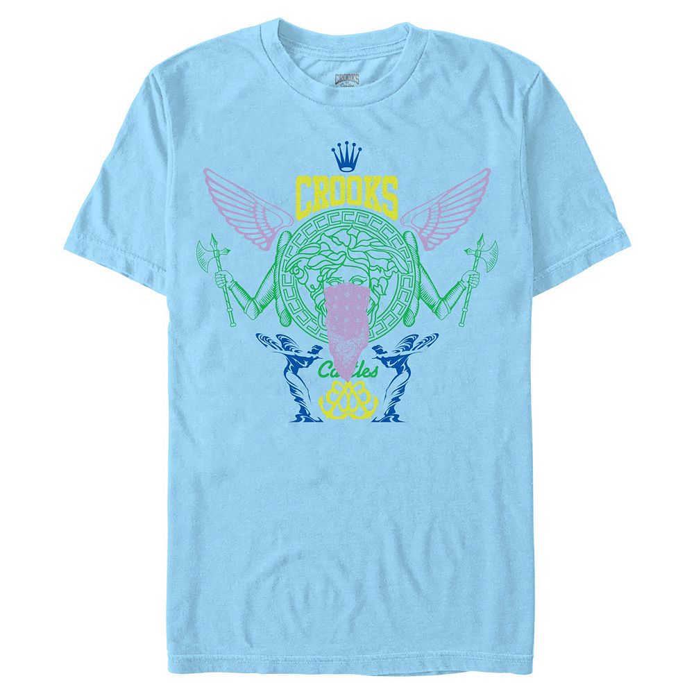 Men's Crooks And Castle The Medusa Bandit Crest Graphic Tee
