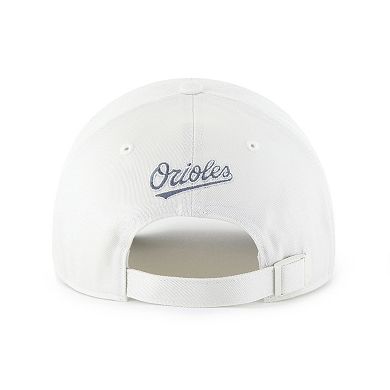 Men's '47 Brand MLB Foundation Script Clean Up Adjustable Hat