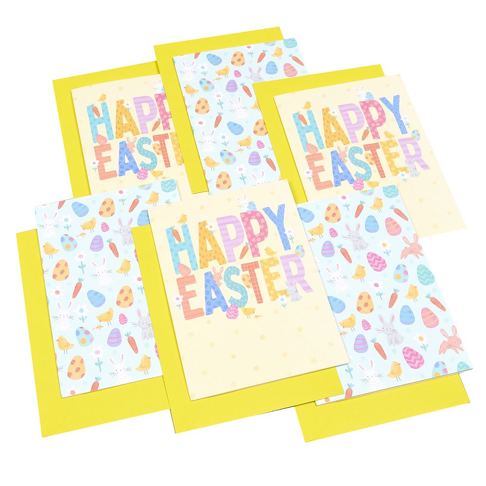 cardfactory 6-Pack Easter Cards