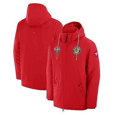 Men's Fanatics Red Chicago Blackhawks 2025 NHL Winter Classic Full-Zip ...
