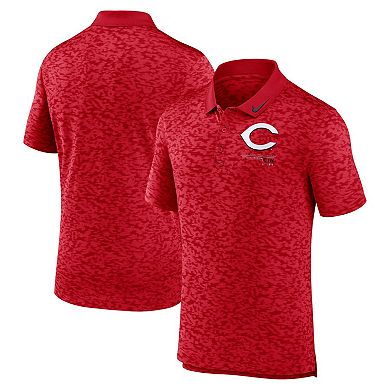 Men's Nike Red Cincinnati Reds Next Level Polo