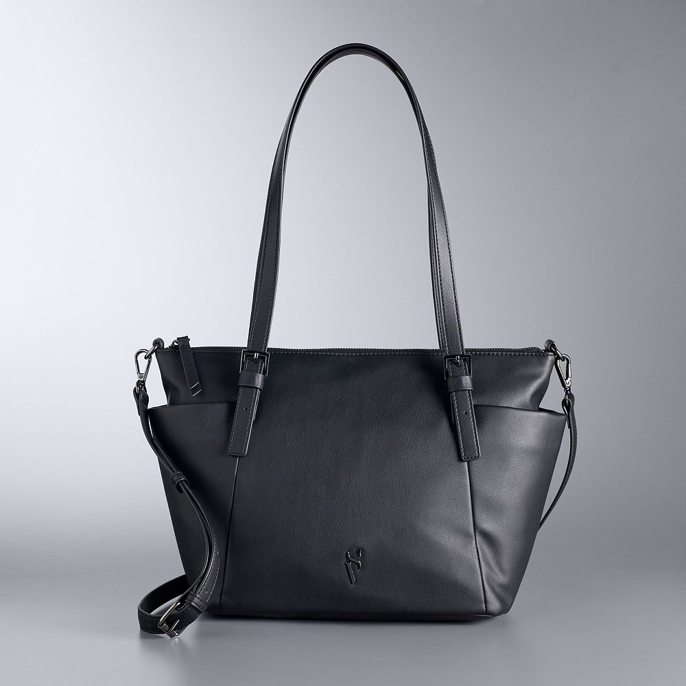 Simply Vera Vera Wang Colleen Buckle Small Tote Bag