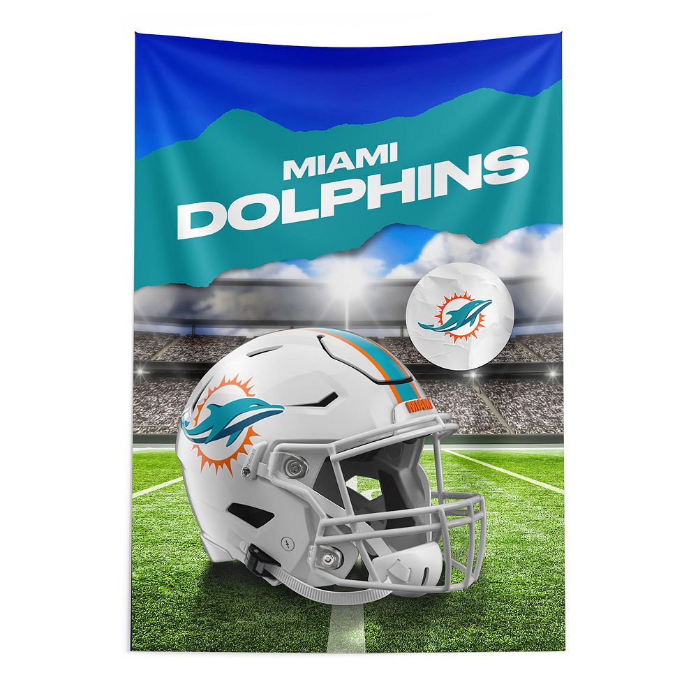 NFL Miami Dolphins Midfield Wall Hanging