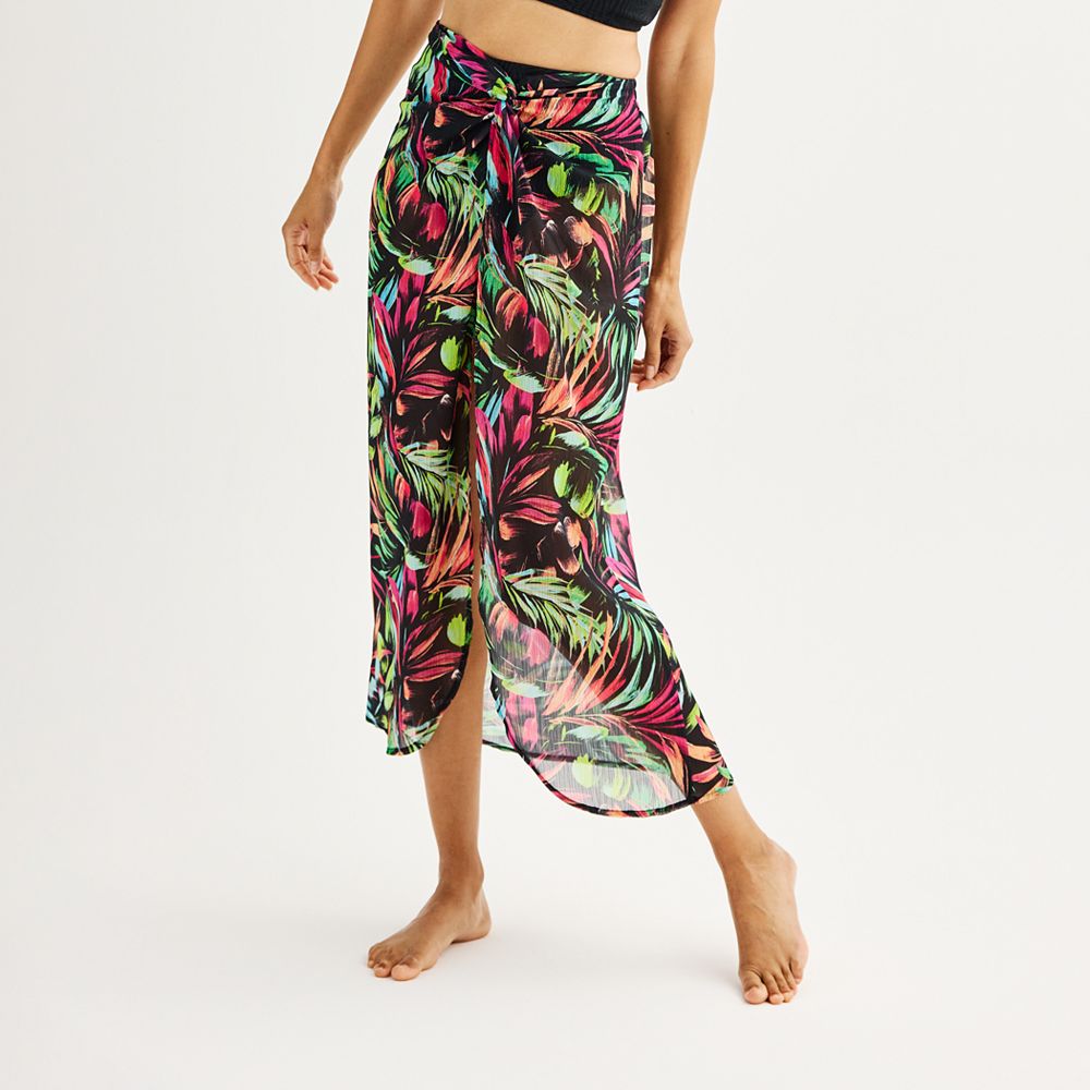 Women's Freshwater Long Twist Pareo Swim Cover-Up