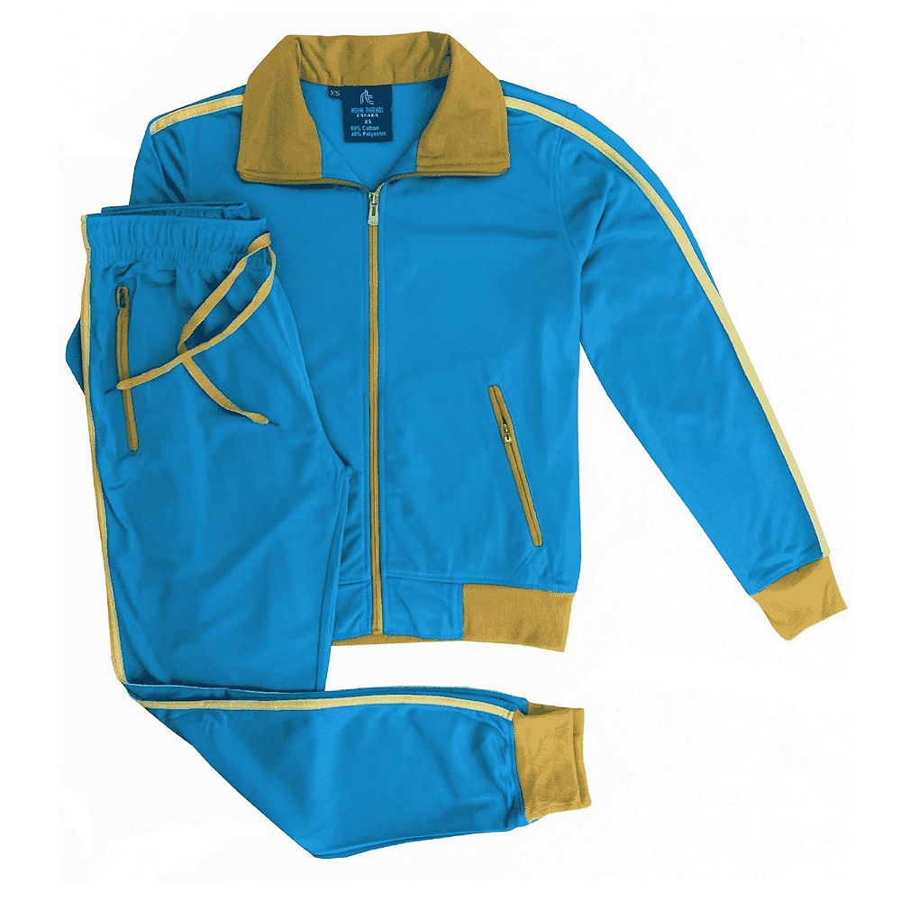 Women's 2-Piece Sunshine Jogger Tracksuit Track Jacket And Track Pants