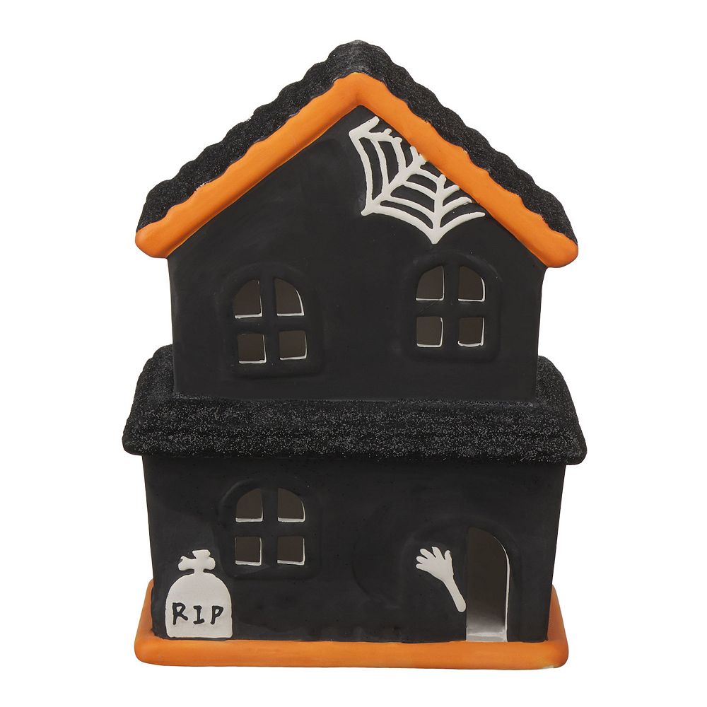 Celebrate Together™ Halloween Haunted House with Jack-O-Lantern Table Decor