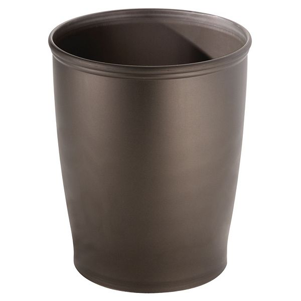 iDesign Kent Bathware, Wastebasket Trash Can for Bathroom, Kitchen ...