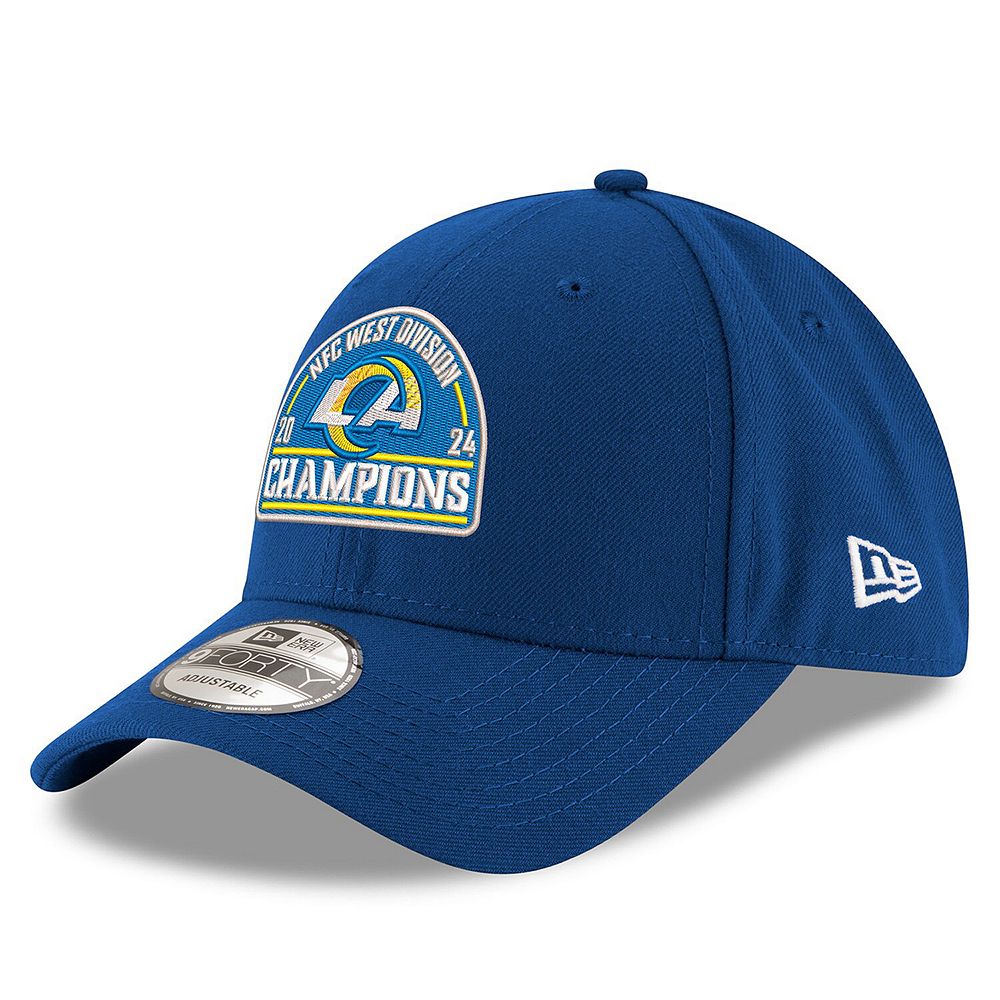 Men's New Era Royal Los Angeles Rams 2024 NFC West Division Champions ...