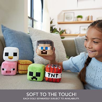Minecraft Block-Shaped TNT 3-in. Plush Toy