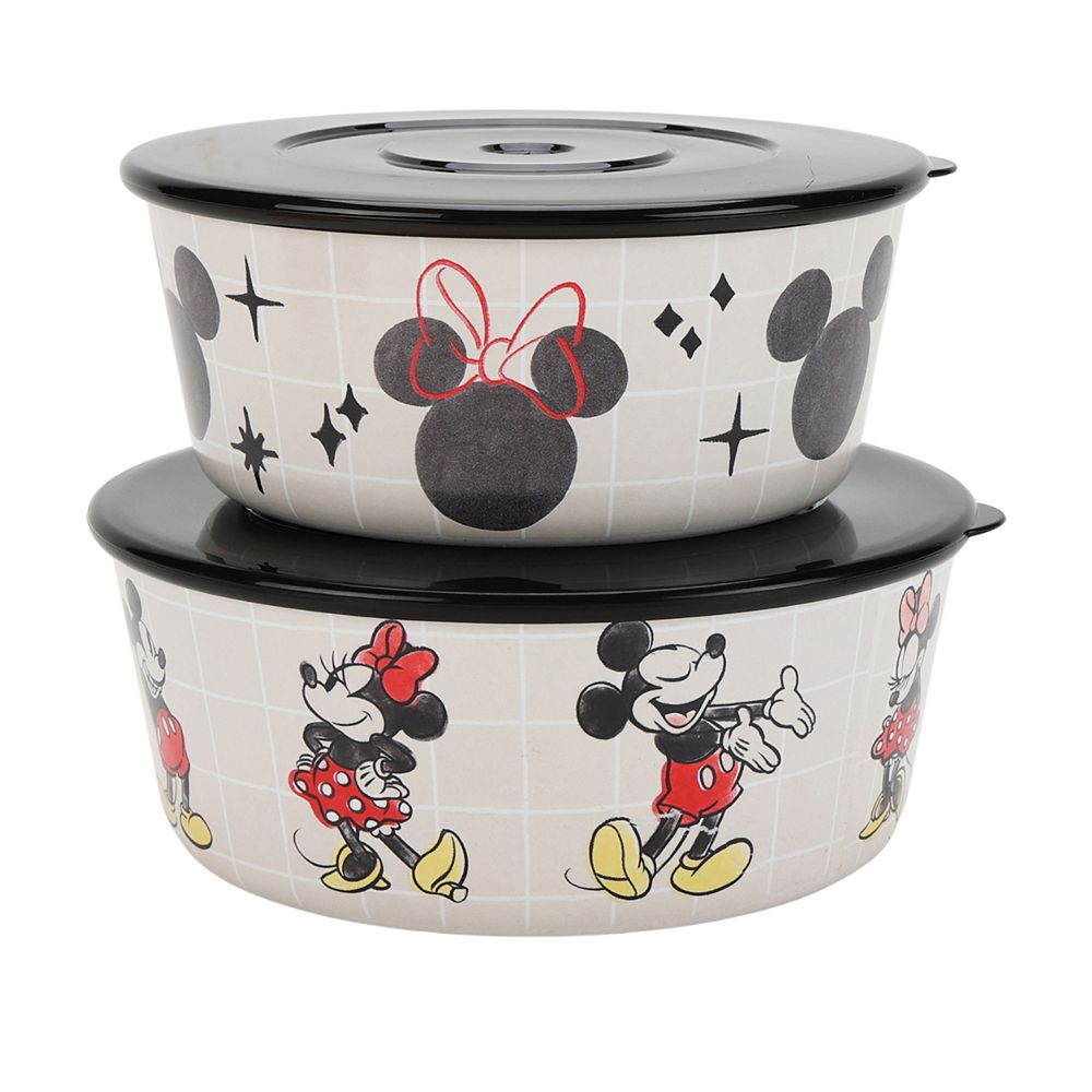 Disney's Mickey Mouse Storage Containers Set of 2 by The Big One®