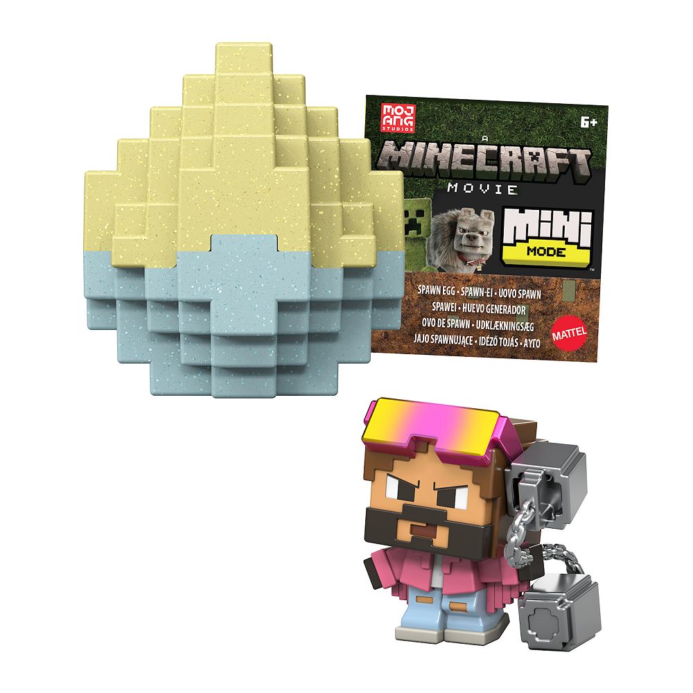 Minecraft Mini Mode Spawn Egg Liquid Mini Figure Inspired the Movie