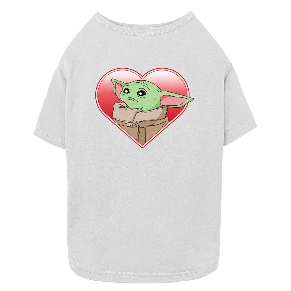 Star Wars I Heart Grogu Pet Tee