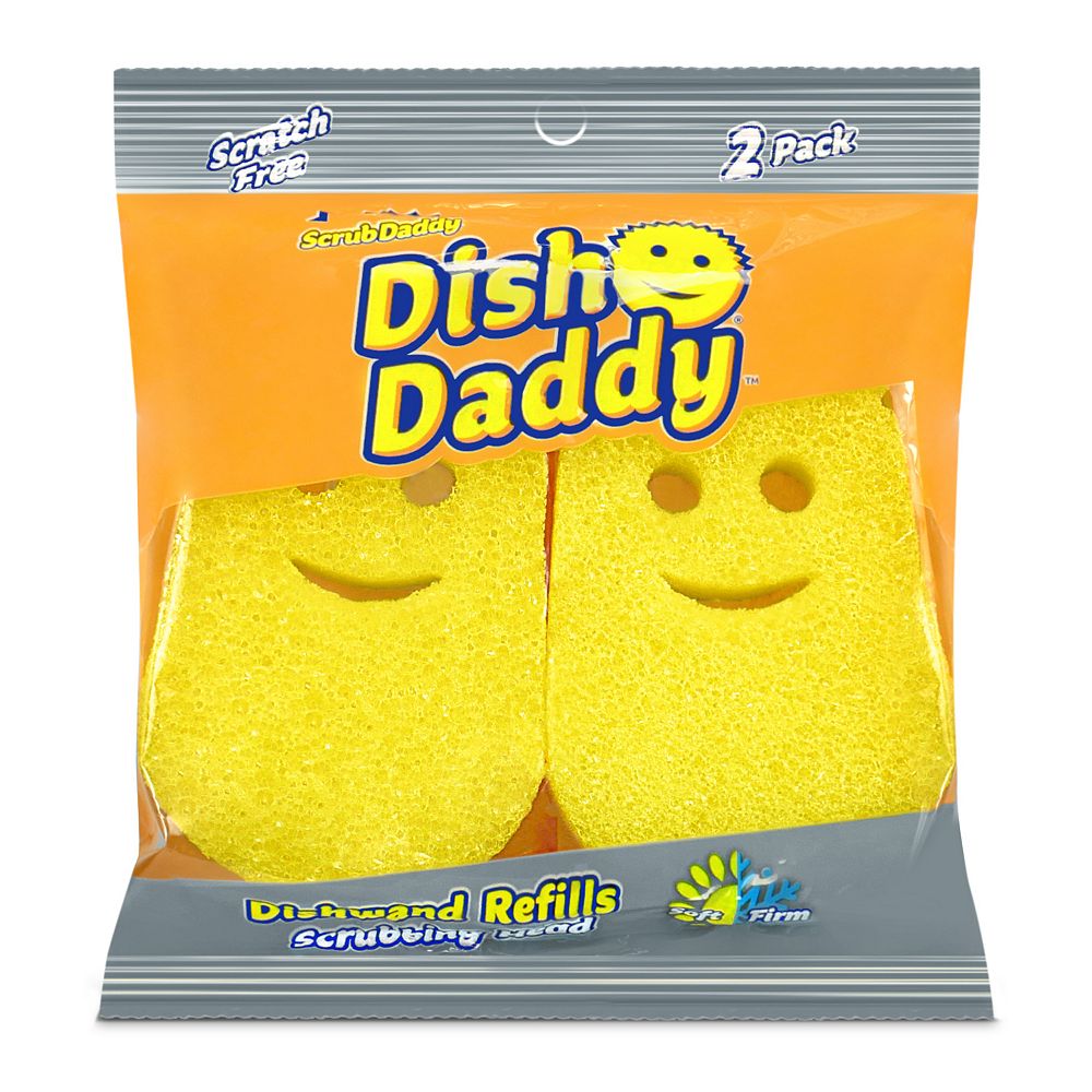 Scrub Daddy Dish Daddy Refill Heads 2-ct.