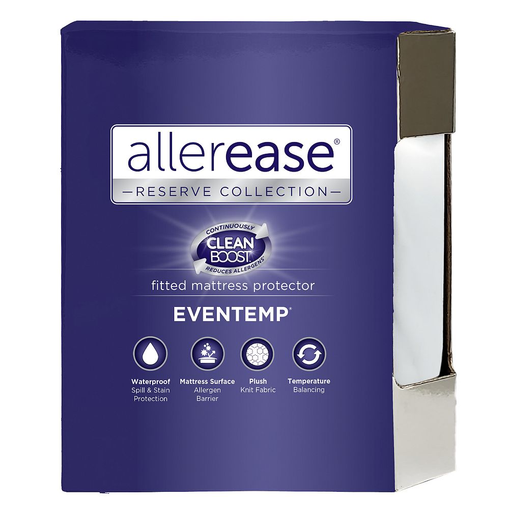 AllerEase CleanBoost Quilted Luxury Mattress Protector for Ultimate Comfort