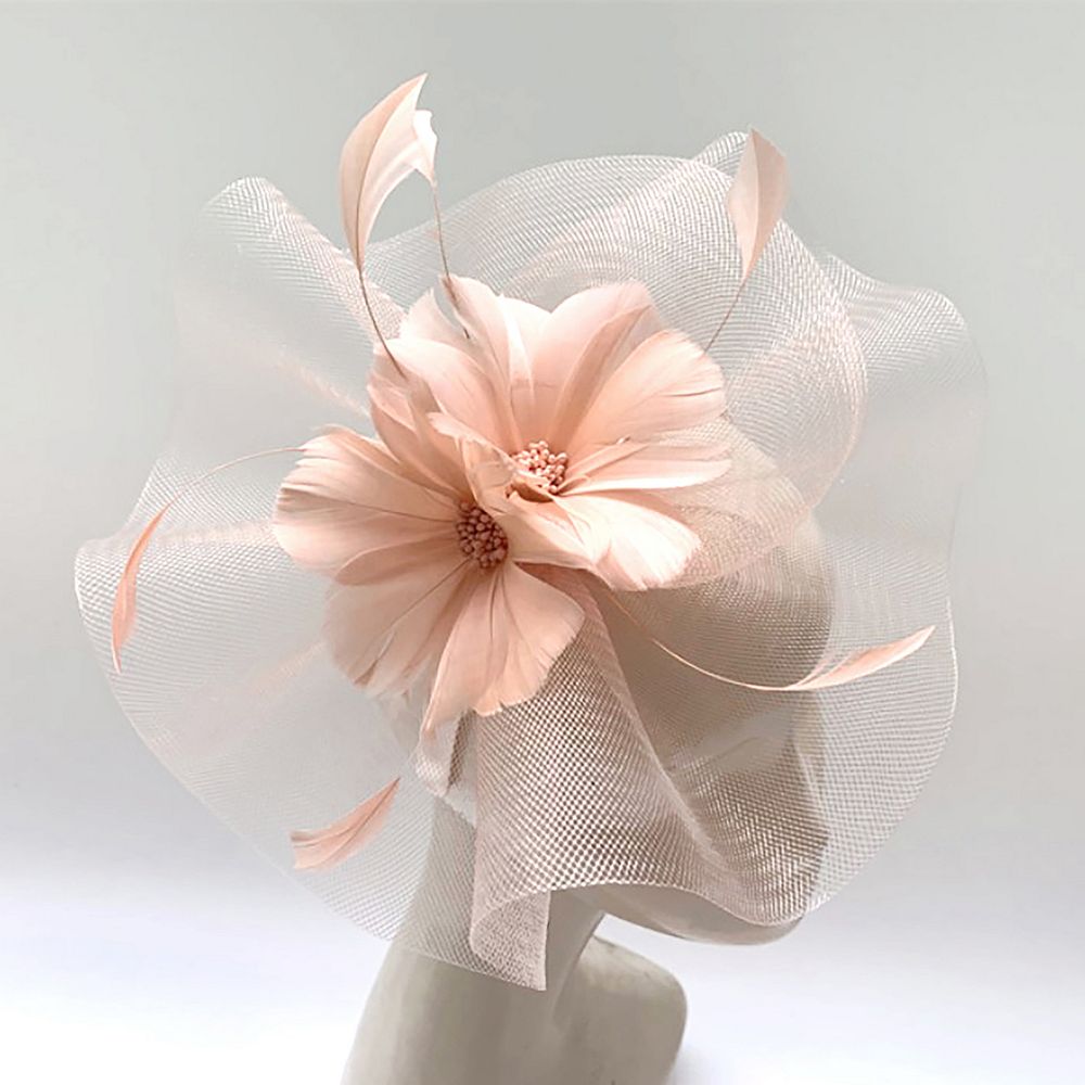 Women's Bellisima Delicate Feather Flower Fascinator