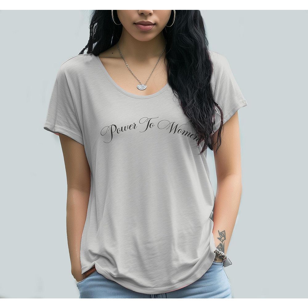 Junior's Grayson Threads Power to Women Graphic Tee