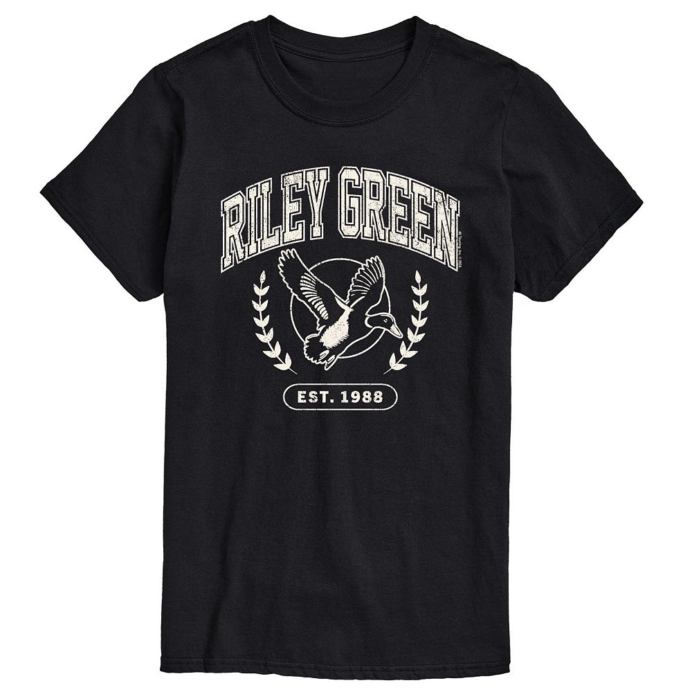 Big & Tall Riley Green Collegiate Graphic Tee
