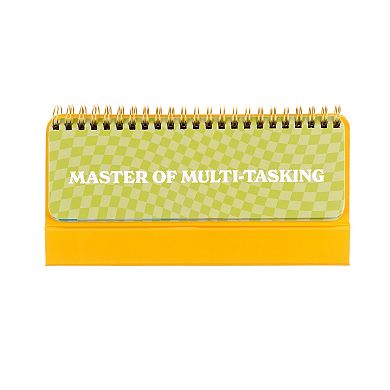 Pulsar Funny Office Desk Sign Snarky Sayings Desktop Flip Book