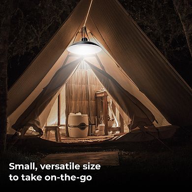 Techko Outdoor Solar Hanging Metal Pendant 2-Pack Utility Light