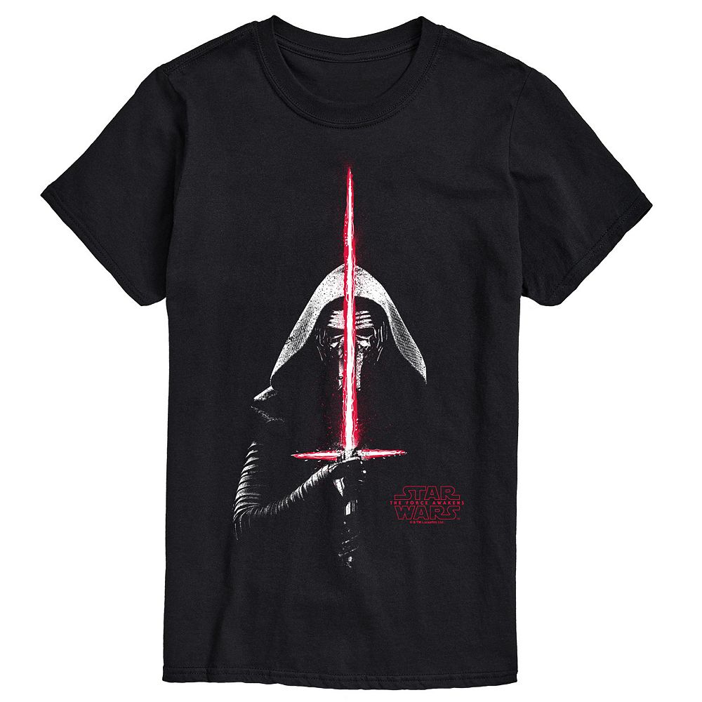 Big & Tall Star Wars Kylo Ren Lightsaber Graphic Tee