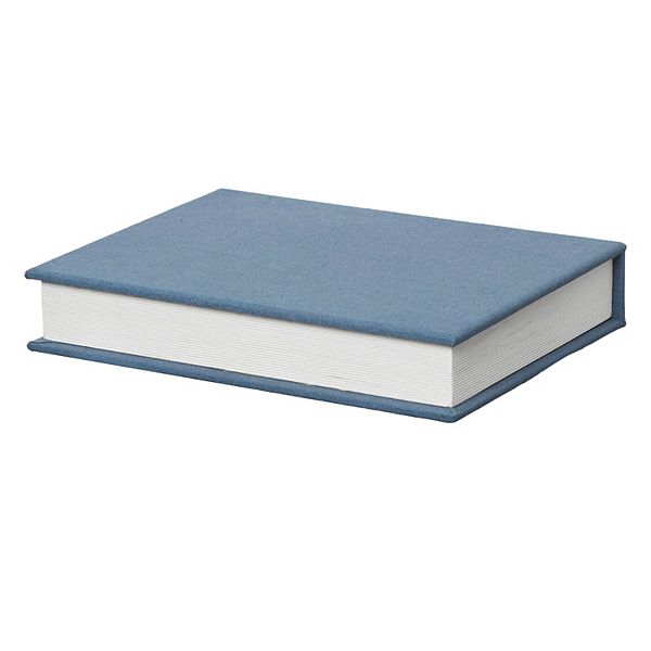Everyday Decor Medium Blue Book Box