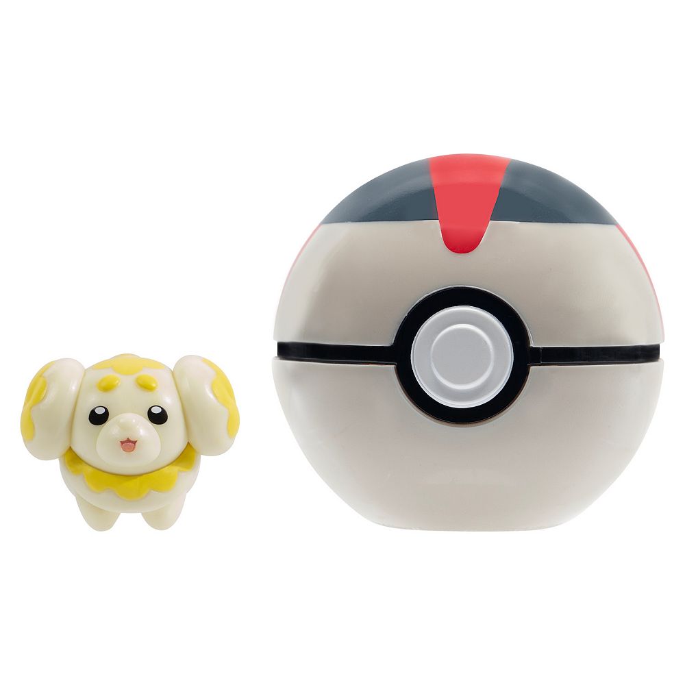 Pokemon Clip N Go Fidough + Timer Ball