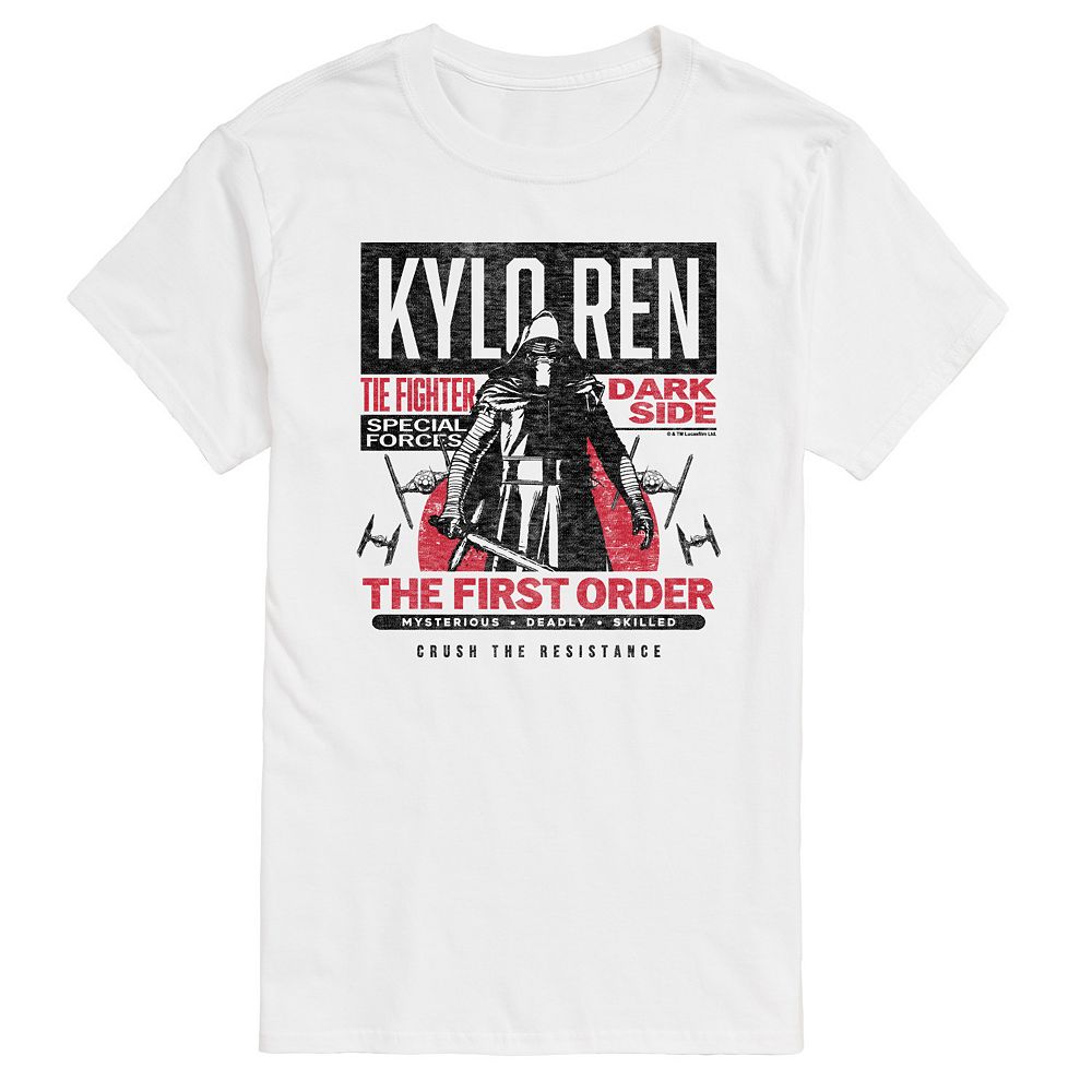 Men's Star Wars Kylo Ren The First Order Graphic Tee
