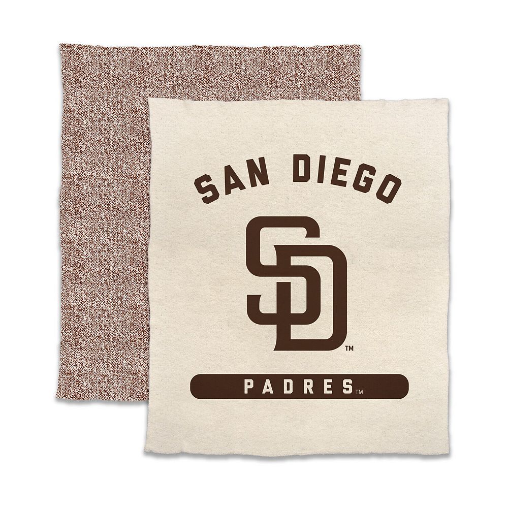 San Diego Padres 50” x 60” Luxe Dreams Throw Blanket