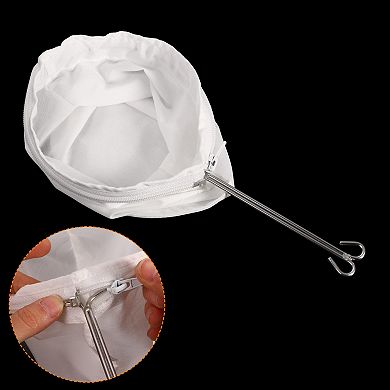 Mesh Strainer Bag, Cloth Mesh Filter Bags with Reinforced Frame and ...
