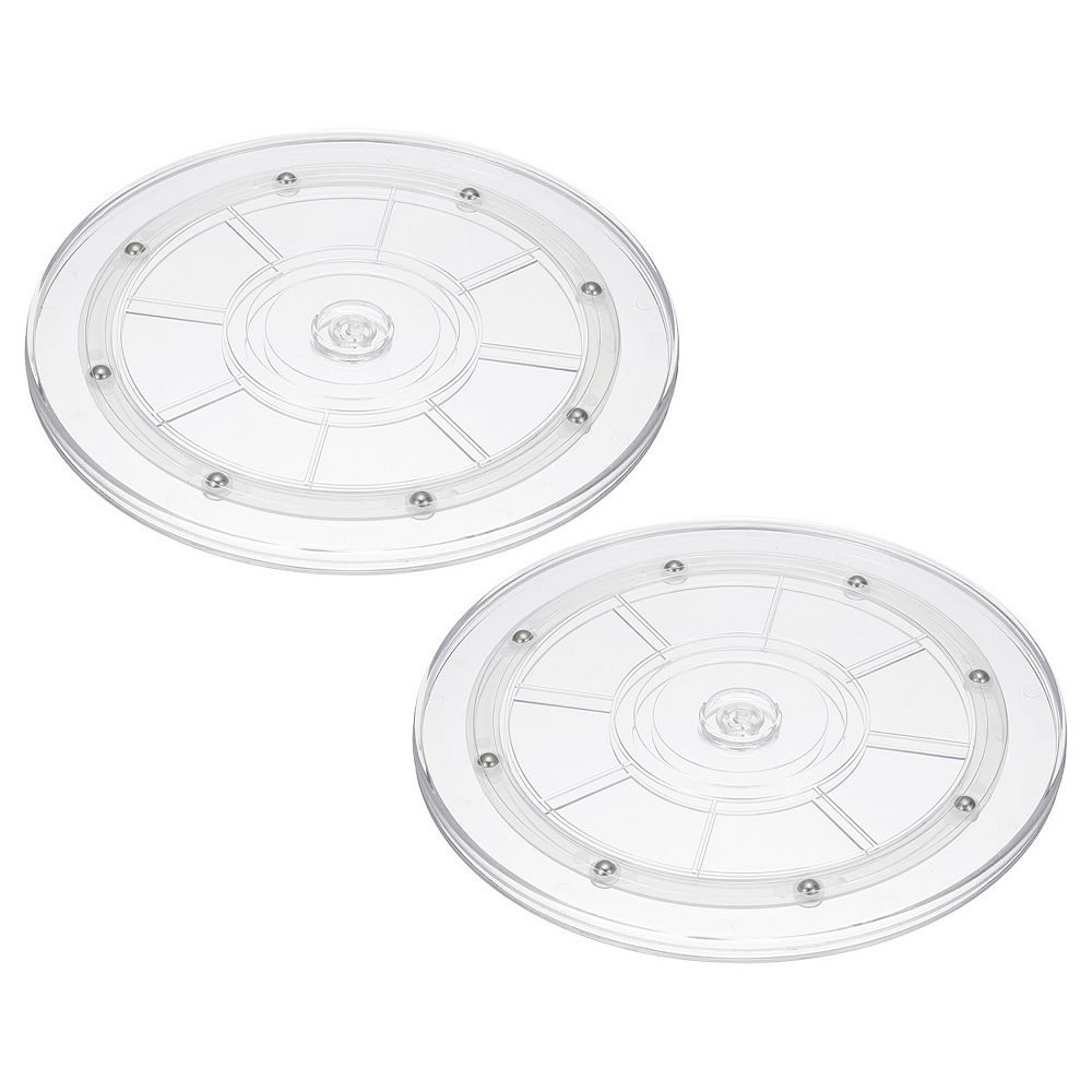 9" Heavy Rotating Swivel Stand, 2Pcs 360˚ Rotation Lazy Susan Turntable ...