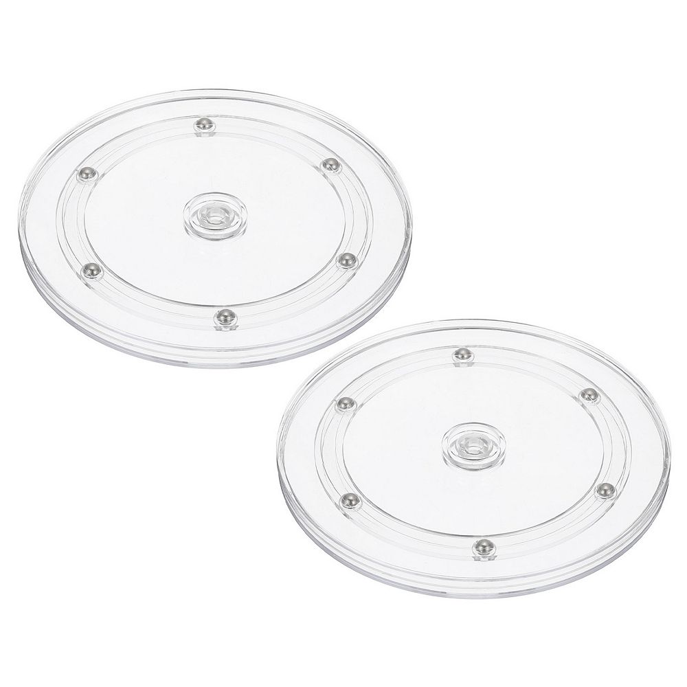 7" Heavy Rotating Swivel Stand, 2Pcs 360˚ Rotation Lazy Susan Turntable ...