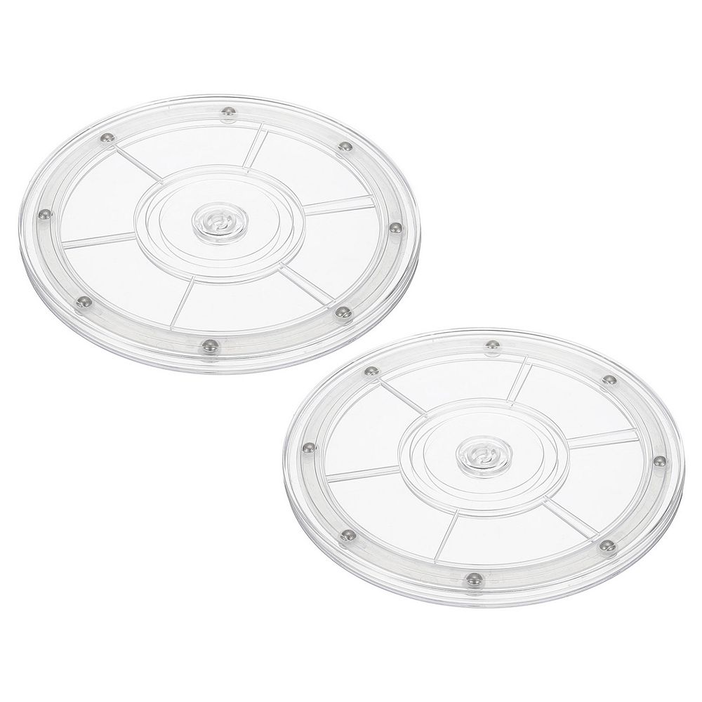 8" Heavy Rotating Swivel Stand, 2Pcs 360˚ Rotation Lazy Susan Turntable ...