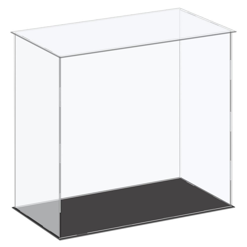 Acrylic Display Case Plastic Box Cube Storage Box Assemble Dustproof ...