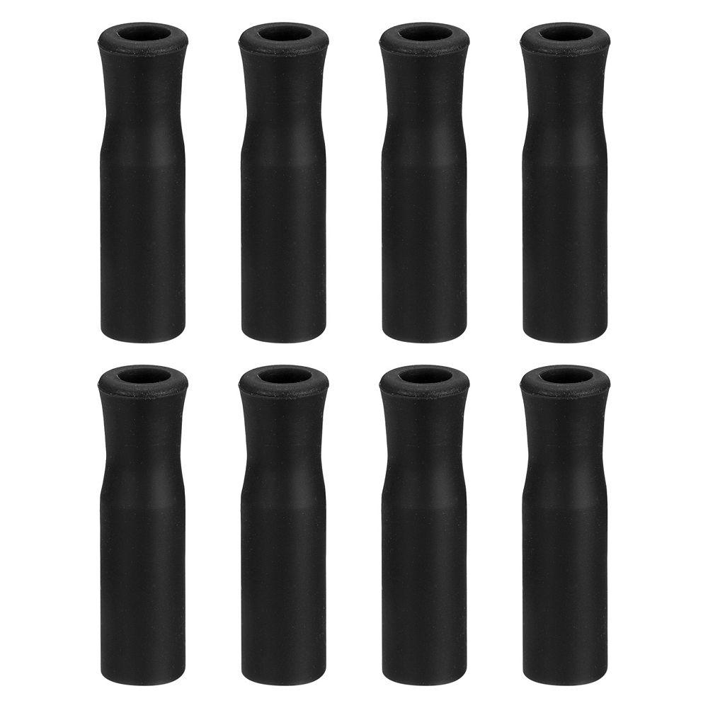 8pcs Silicone Straw Tips, Metal Straw Covers, Fit for 1/4 Inch OD ...
