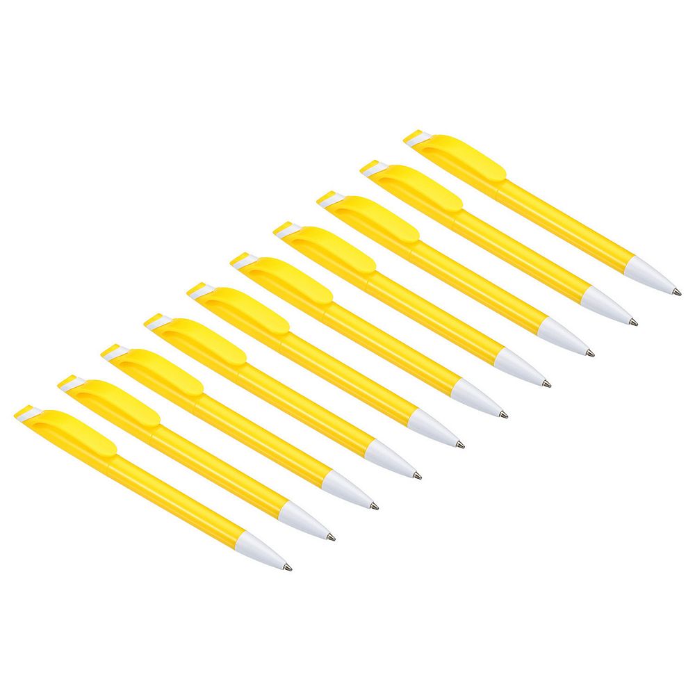 Rotary Ballpoint Pens, 14 Pack Medium Point 1mm Smooth Writing Black ...