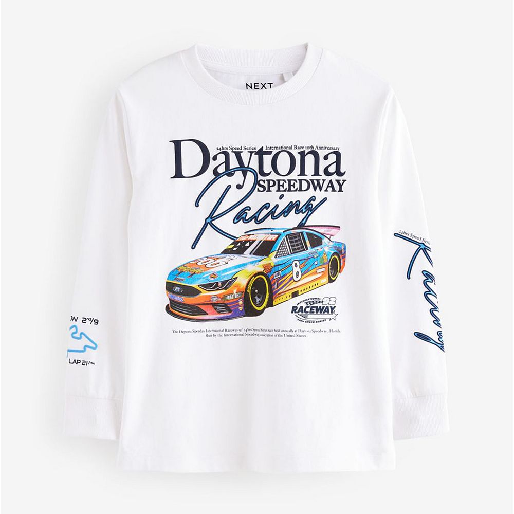 Boys 4-12 NEXT Racing Car Long Sleeve Graphic T-Shirt