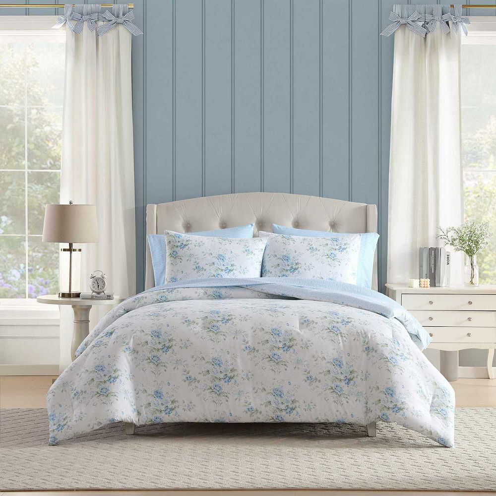 Laura Ashley Arundel Blue Comforter Set