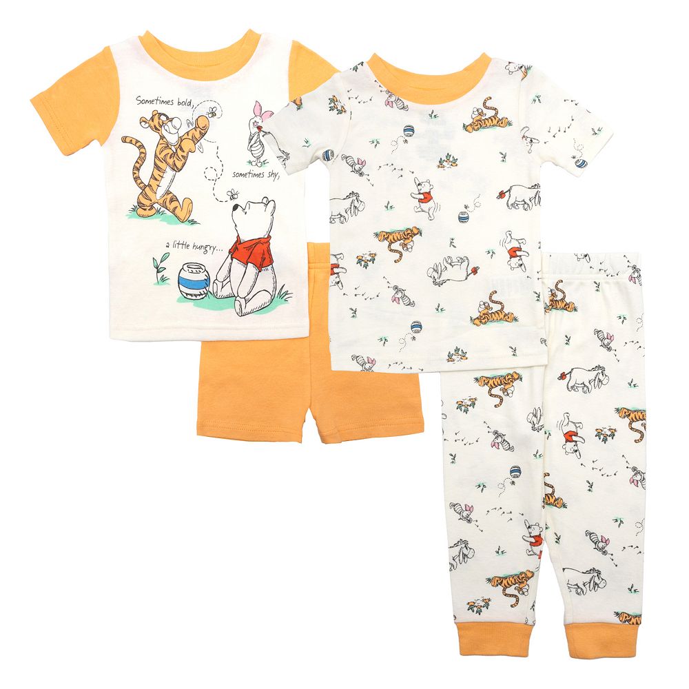 Disney's Winnie the Pooh Baby 4-Piece "Winnie & Friends" Pajama T ...